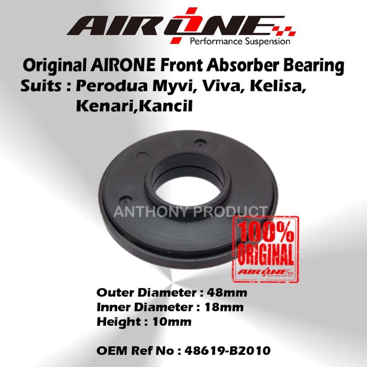 AIRONE Perodua Axia Bezza Myvi Viva Front Absorber Bearing (2 Pieces ...