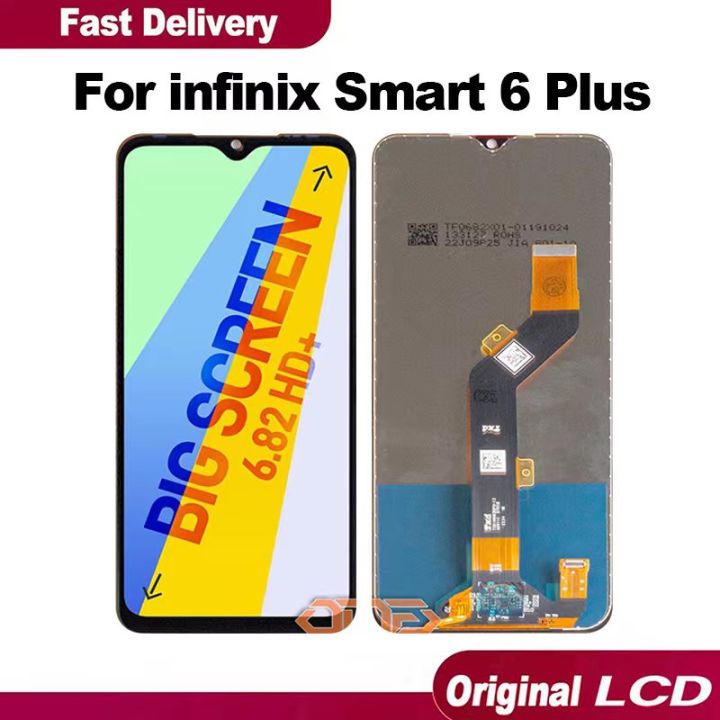 Infinix Smart 6 Plus X6823 LCD Touch Screen Display for Replacement ...