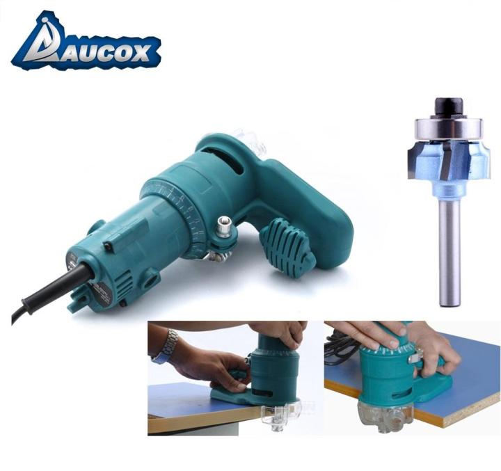 1/4 Shank R1/1.5/2/3 Milling Router Bit With Bearing Wood PVC ABS ...