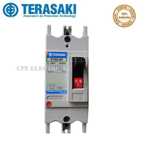 TERASAKI E100SF 20A 30A 40A 50A 60A 75A 100A 2 Pole MCCB 10kA | Lazada