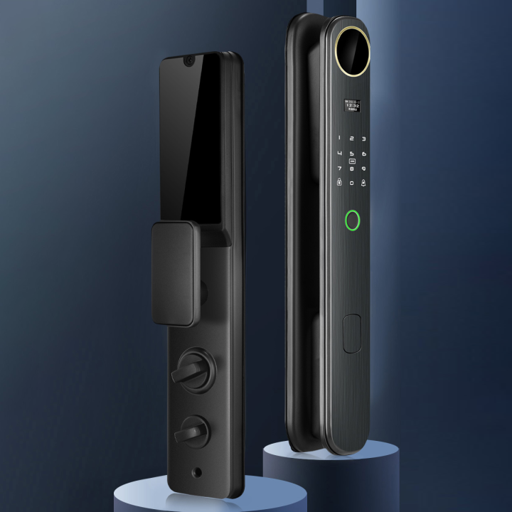 [multiple gifts] Home biometric smart door lock Full automatic Smart ...