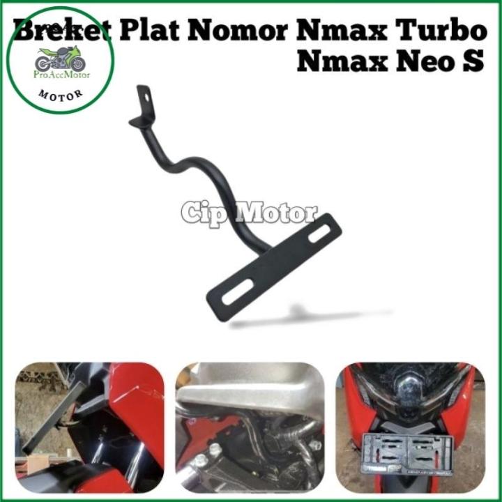 Bracket Plat Nomor Nmax Turbo Nmax Neo 2024 Besi | Lazada Indonesia
