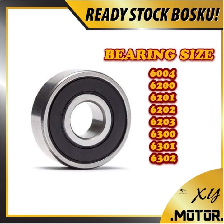 BEARING 6200 / 6201 / 6202 / 6203 / 6300 / 6301 / 6302 / 6004 MOTOR ...