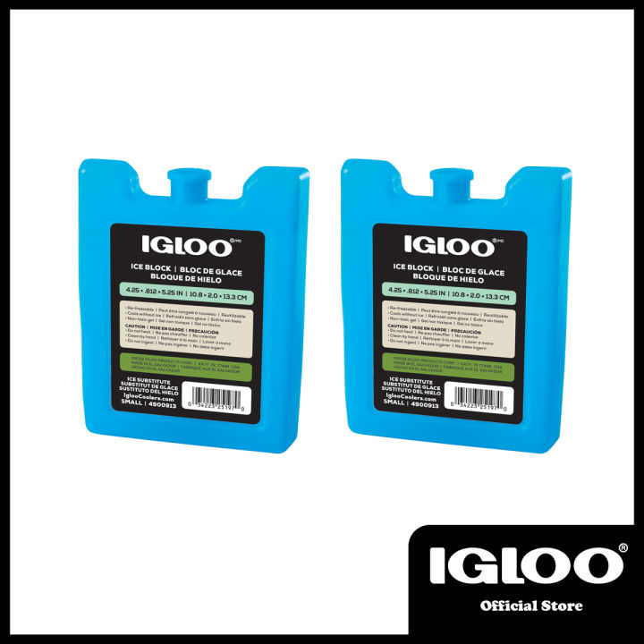 Igloo Maxcold Reusable Ice Block Small Set of 2 (Blue) | Lazada PH