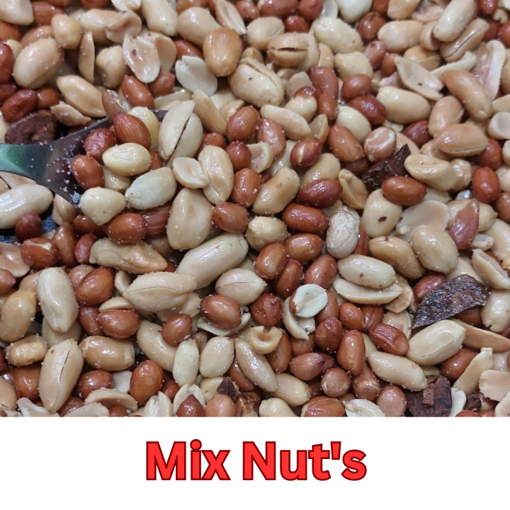 Savory Fiesta Mix: 180g of Salted Adobong Mani Mix Nuts for Ultimate ...