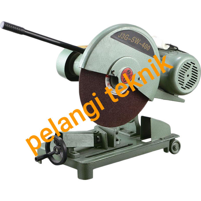 PROMO- CUTTING MACHINE 16 INCH VBELT ( CUT OFF ) MESIN POTONG BESI 3 HP ...