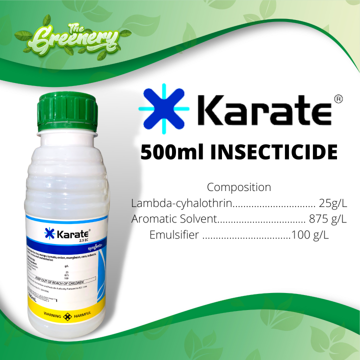 KARATE 2.5 EC 500mL INSECTICIDE BY: SYNGENTA | Lazada PH