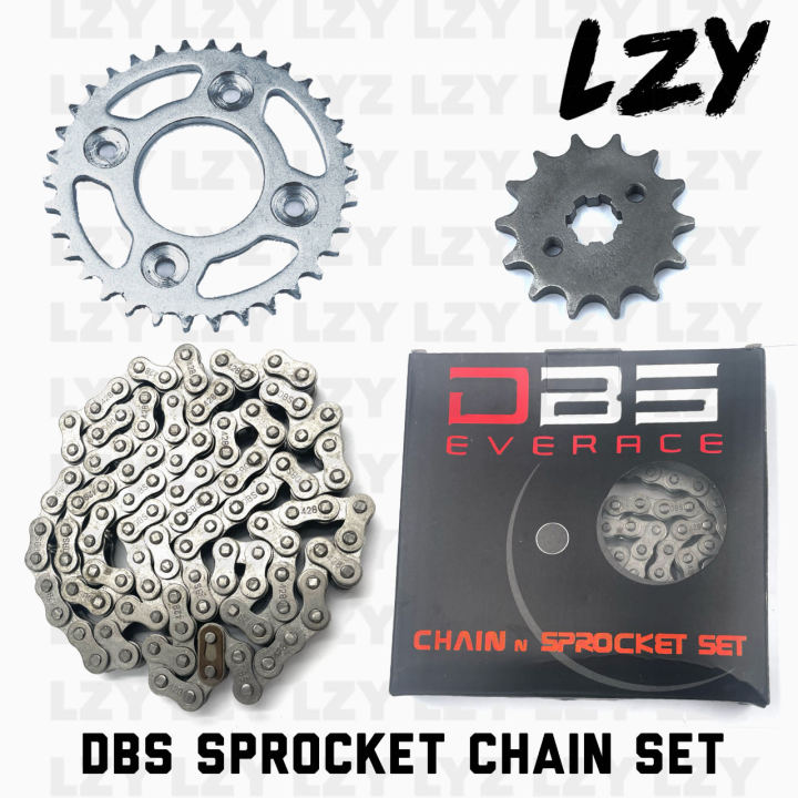 DBS Sprocket Chain Set Motorcycles TMX XRM WAVE RAIDER SMASH BAJAJ ...