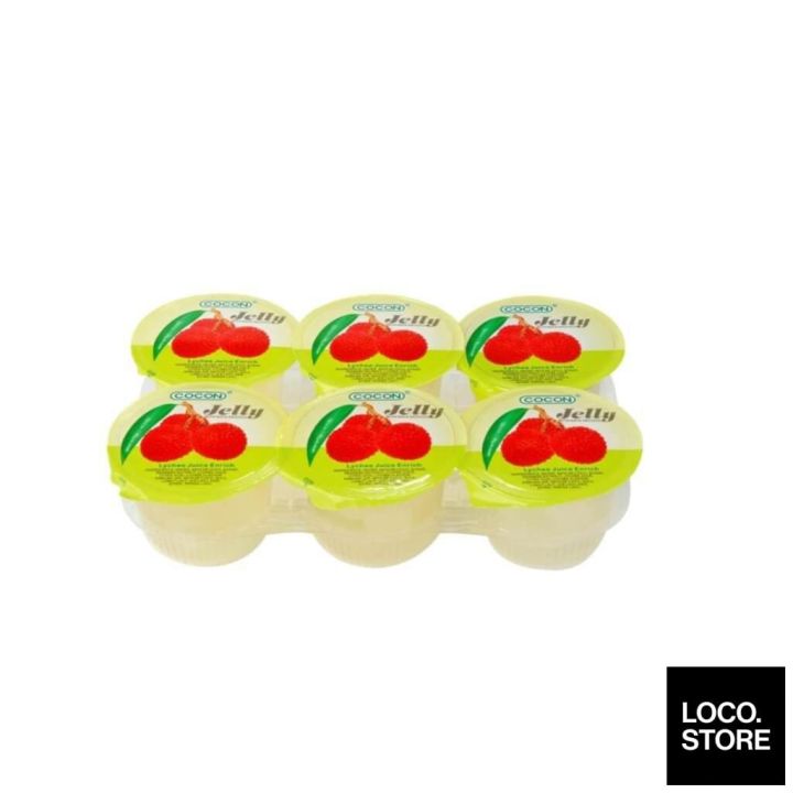 Cocon Jelly With Nata Decoco Lychee 118g X 6 | Lazada