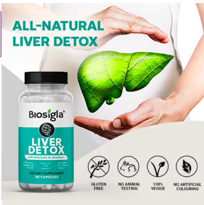 Biosigla Liver Detox, Colon Cleanse, Sugar Balance, Joint Support ...