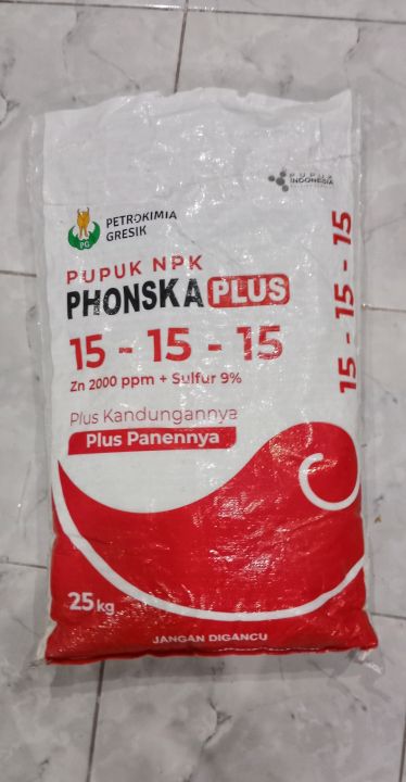 Pupuk NPK Phonska Plus 15-15-15 Kemasan Repack 1 Kg | Lazada Indonesia