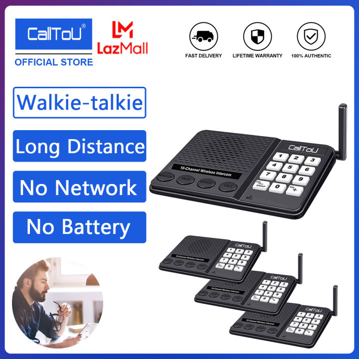 【CallToU Wireless Intercome for Home Multi-Channel Office intercome ...