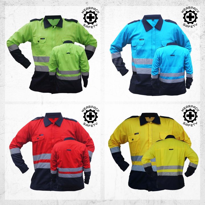 Wearpack Safety Atasan Baju Wearpack Safety Kerja Varian Model Elite ...