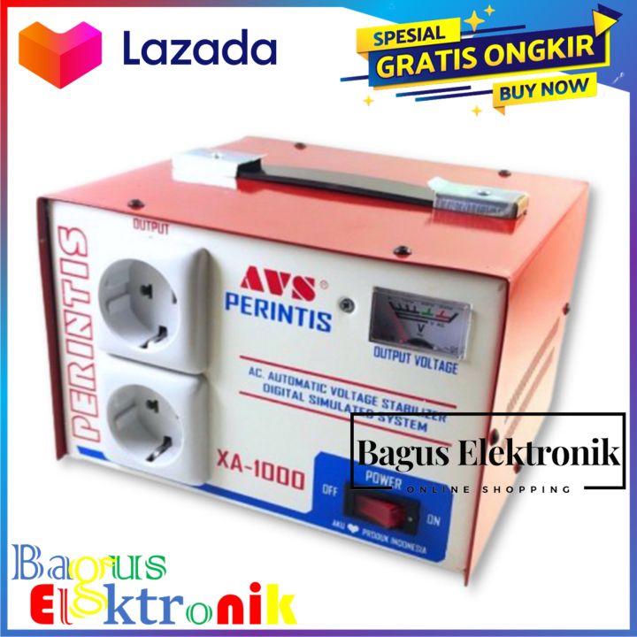 Stabiliser Perintis Motor 1000 Watt 1000Watt stabil listrik Stabilizer ...