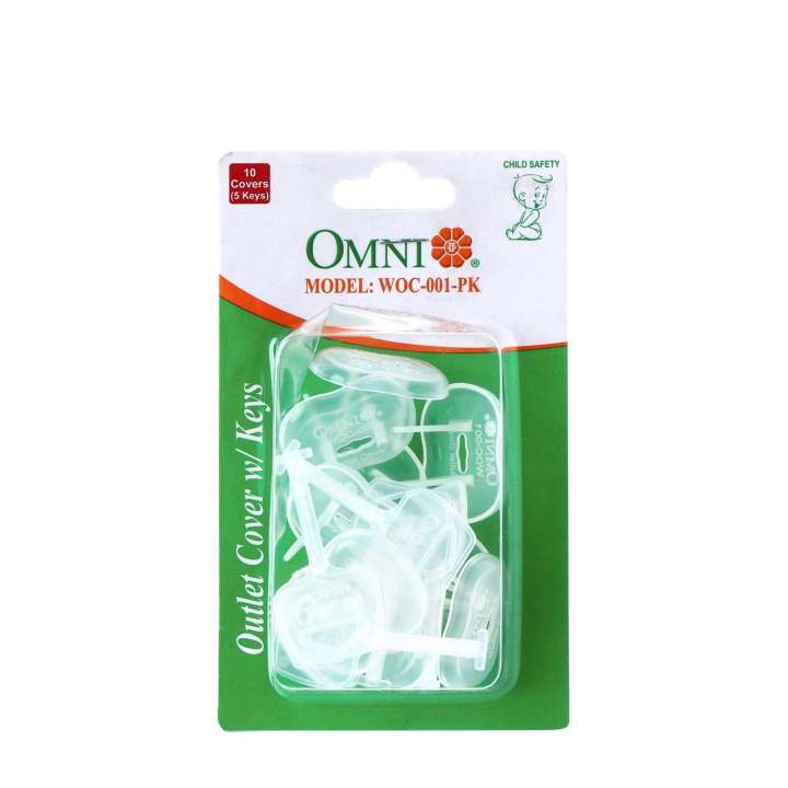 Omni Child Safety Outlet Cover with Keys WOC-001-PK | Lazada PH