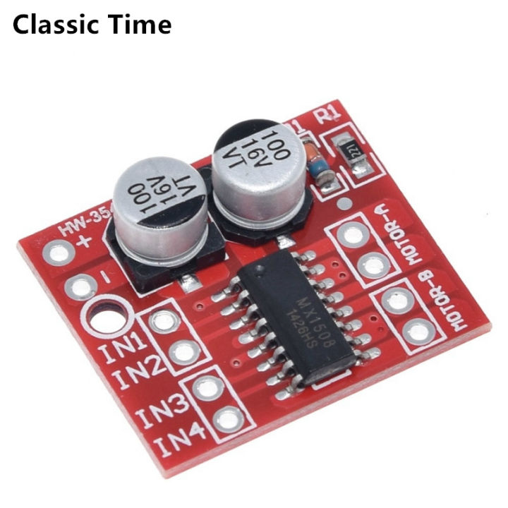 2-way DC Motor Driver Module 2 Channel PWM Speed Dual H-Bridge Stepper ...