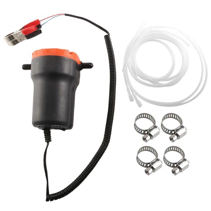 Electric Oil Pump Extractor 12V 80W Fluid Scavenge Suction Oil Transfer ...