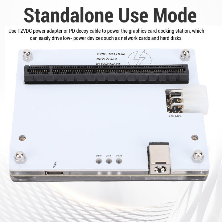 External Graphics Card Dock PCB External Graphics Card Docking Station ...