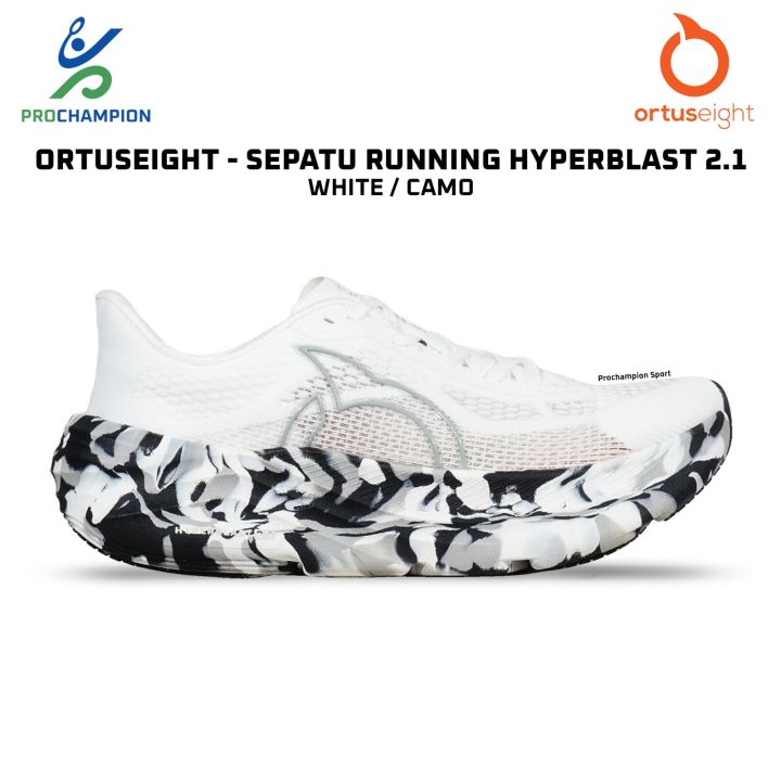 Sepatu Running Ortuseight Hyperblast 2.1 White Camo | Lazada Indonesia
