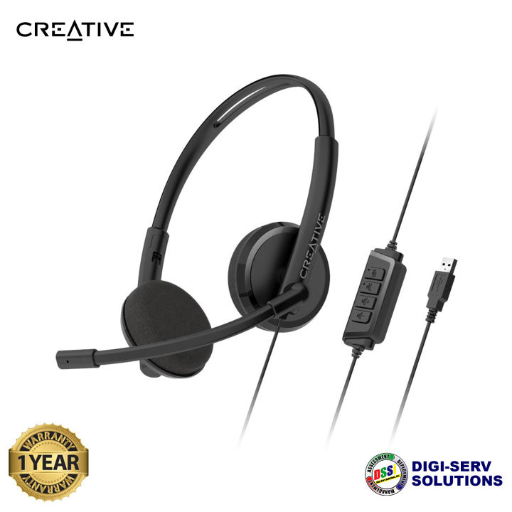 Creative HS-220 USB Headset (EF1070) | Lazada PH