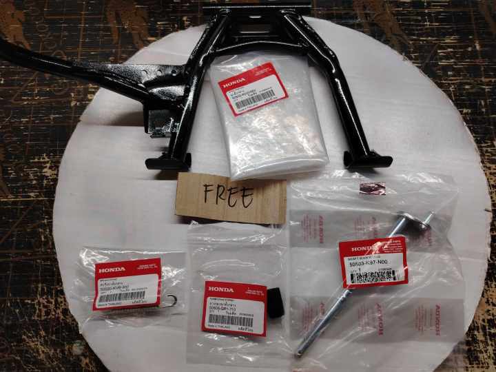 HONDA GENUINE CENTER STAND SET HONDA ADV 150 WITH FREE RUBBER STOPPER ...