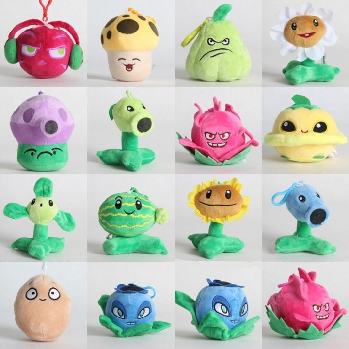 1pcs 10-14cm Plants vs Zombies Plush Toys Plants vs Zombies PVZ Plants ...