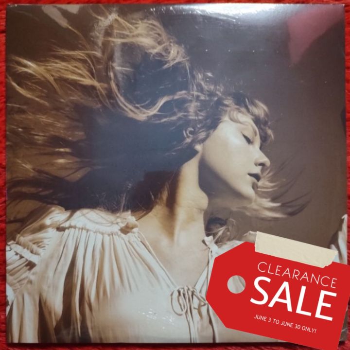 Sealed Taylor Swift Fearless Taylor S Version 3x Gold Vinyl