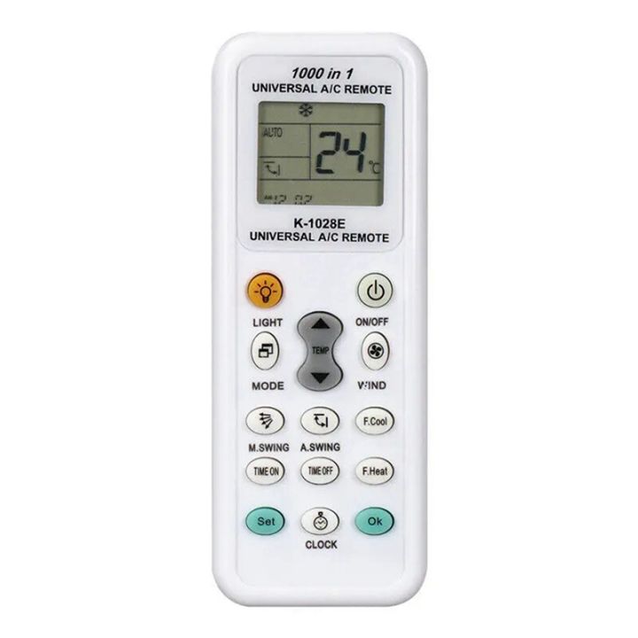 K1028E 1000 in 1 Universal Remote Control LCD Controller for Air ...