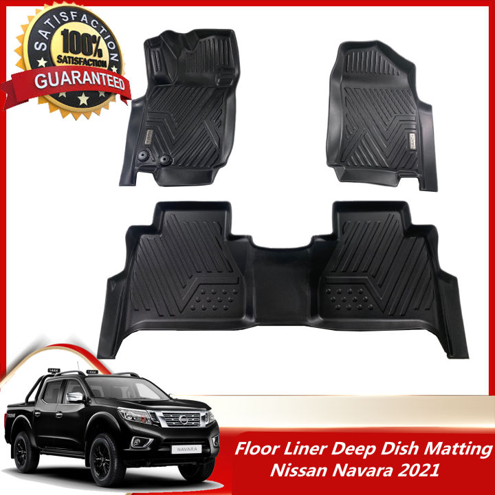 Floor Liner Deep Dish Matting For Nissan Navara 2021-2023 | Lazada PH