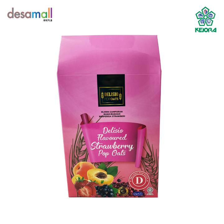 DELISIO POP OATS Strawberry Pop Oats (300g) | Lazada