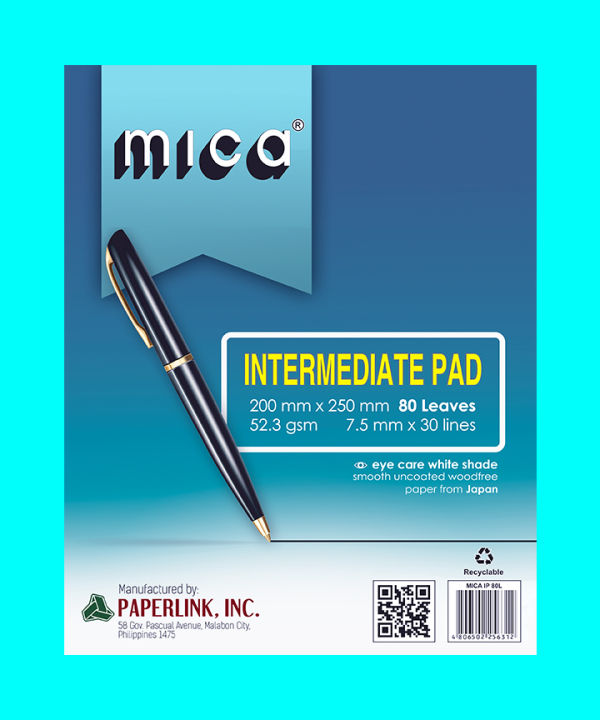 MICA Intermediate Pad 80 Leaves 52.3gsm - Paper from Japan | Lazada PH