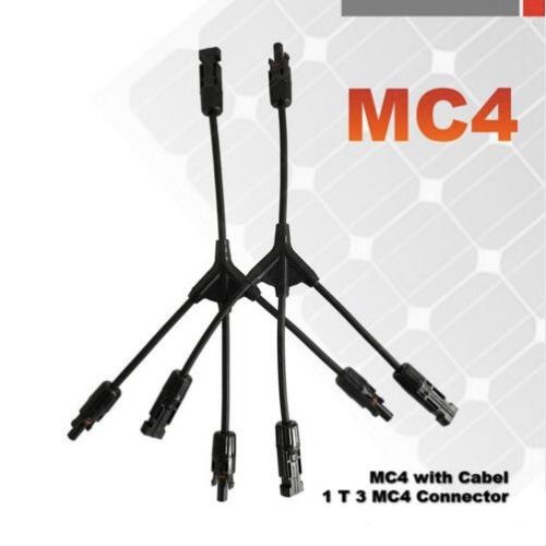 MC4 3 WAY Connector Y4 Pair for Paralleling Solar Panel | Lazada PH