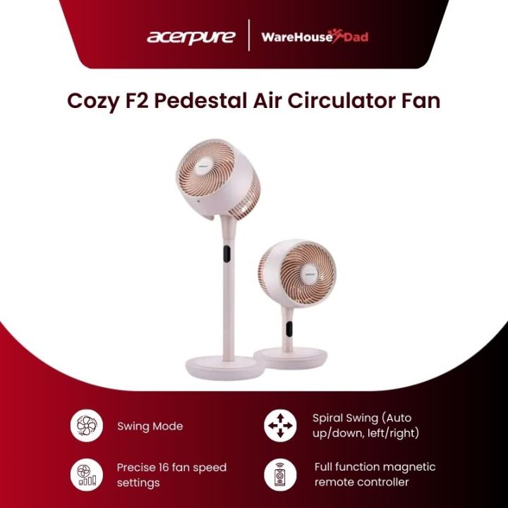Acerpure Cozy F2 Pedestal Air Circulator Fan | Lazada PH