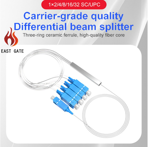 Fiber Optical PLC Splitter PLC Splitter 1-2 / 4 / 8 / 16 PLC UPC/APC ...