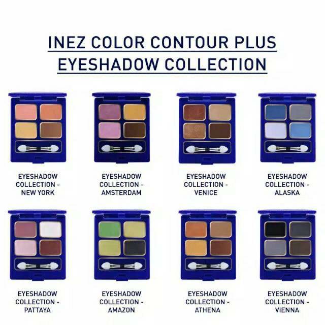 Inez Eyeshadow Contour Plus Eyeshadow Inez Original 100 % | Lazada ...