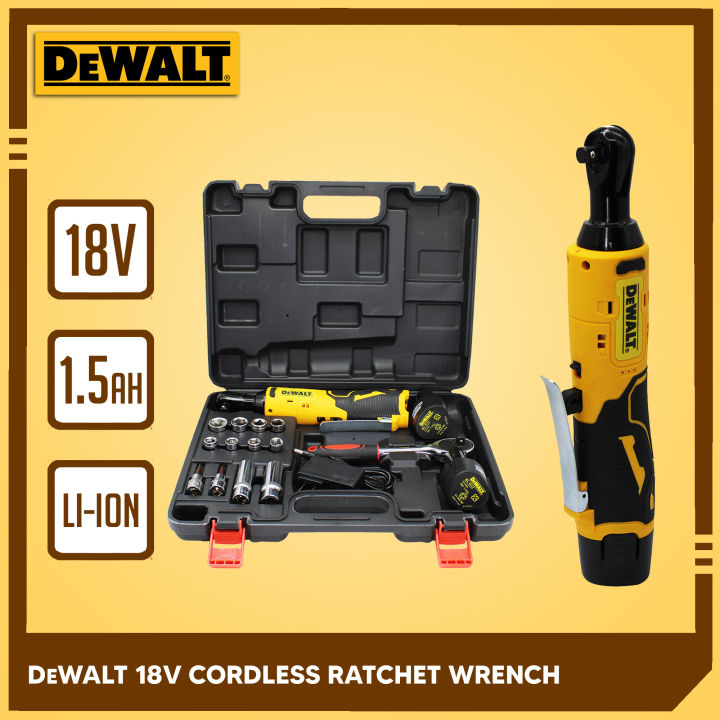 DeWALT 18V DCG100D Cordless Ratchet Wrench SET | Lazada PH