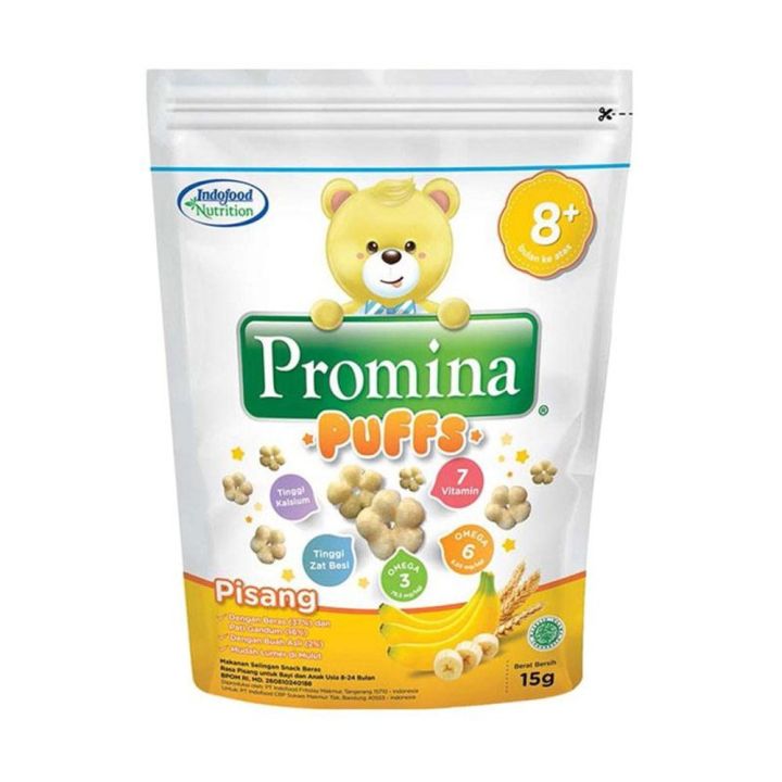 Promina Puffs Pisang 15 Gram | Lazada Indonesia