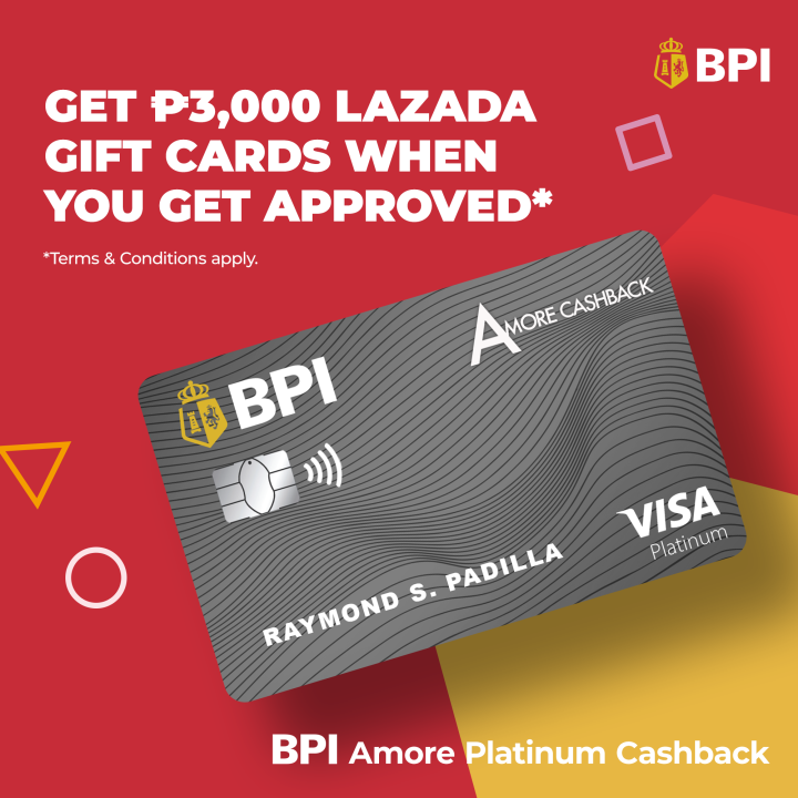 BPI Amore Platinum Cashback Card Application | Lazada PH BPI Amore Platinum Cashback Card Application | Lazada PH