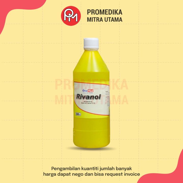 Cairan Rivanol merk Onemed ukuran 100ml-300ml | Lazada Indonesia