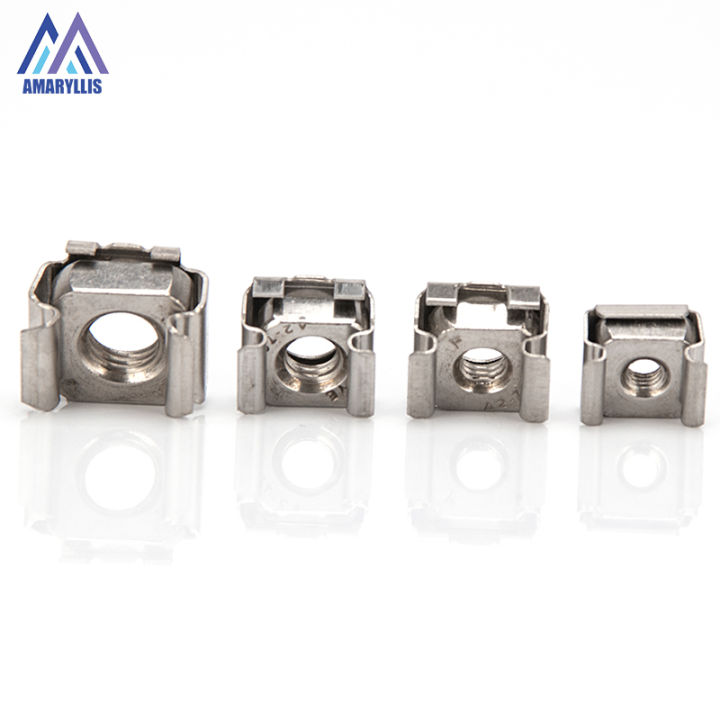 M4 M5 M6 M8 Cage Square Nut Stainless Steel 304 Blind Inserts Nuts ...
