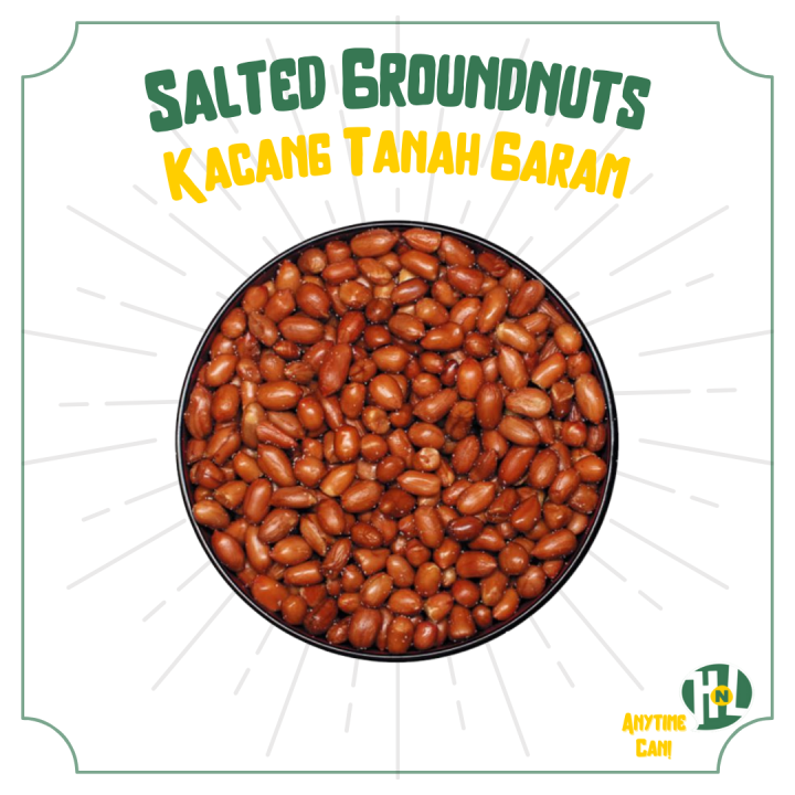 HNL Kacang Tanah Garam / Salted Groundnuts | Lazada