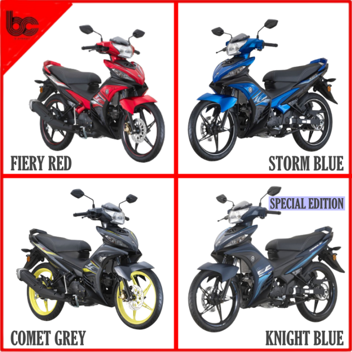 YAMAHA LC135 V6 ORIGINAL BODY SET WITH ORIGINAL STICKER / COVER SET ...