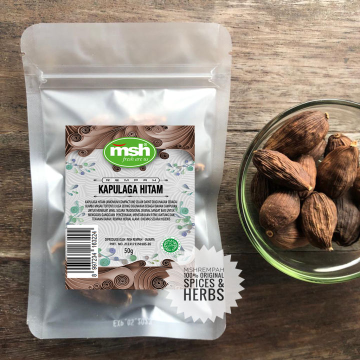 MSH Kapulaga Hitam 50GR | Lazada Indonesia