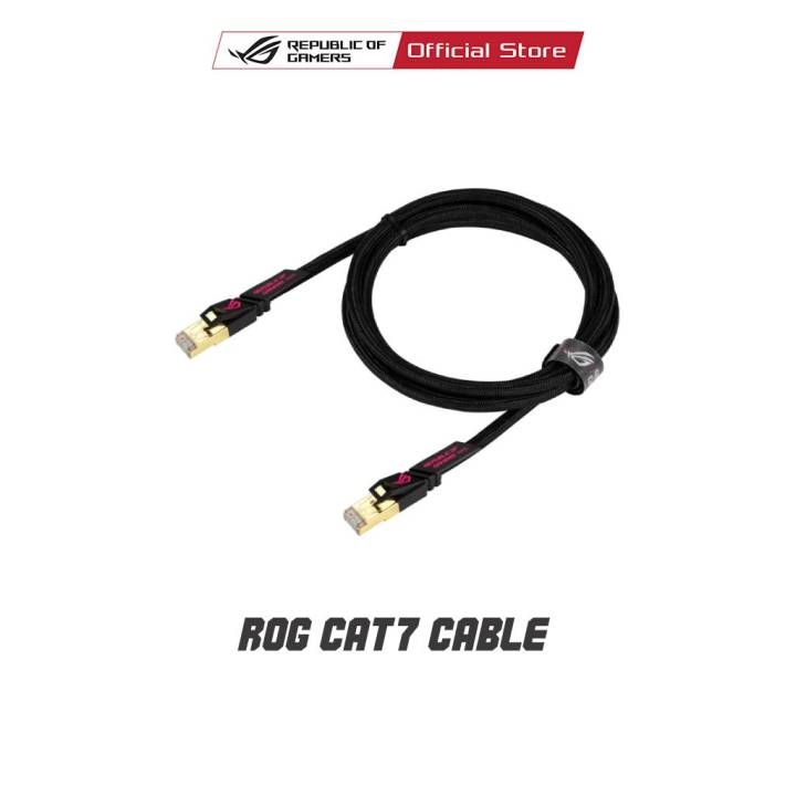 ASUS ROG CAT7 Cable RJ45 cat7 cable 1.5M , 3M (สายแลน) | Lazada.co.th