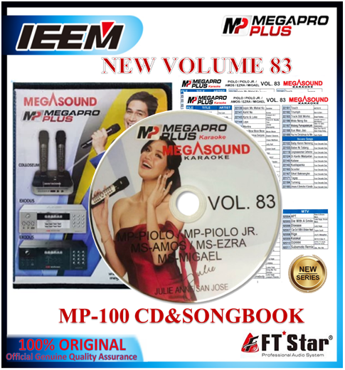Megapro Plus Songbook + Songlist + Updated CD VOLUME 83 | Lazada PH