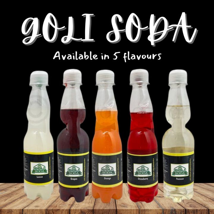 Goli Soda / Flavour Carbonated Drink / Fizzy / All In All / Orange ...