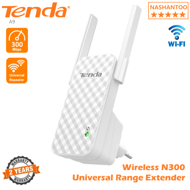Tenda A9 Wireless N300 Universal Range Extender 2 3 Dbi External