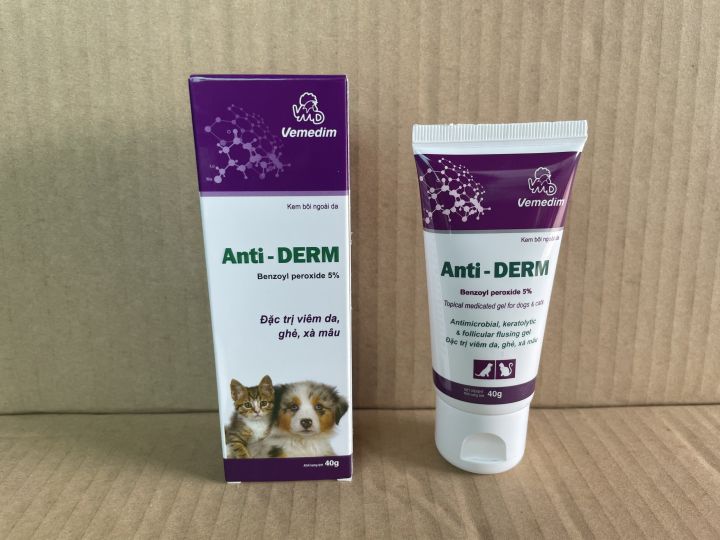 Vemedim Anti Derm - Thuốc bôi chữa viêm da xà mâu cho chó mèo | Lazada.vn