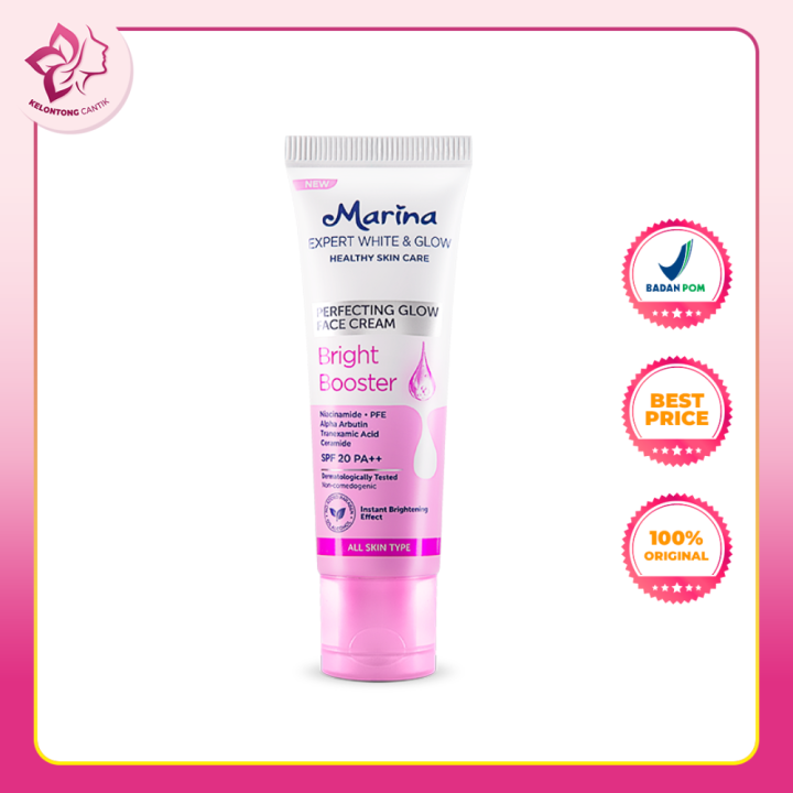 Marina Expert White & Glow Perfecting Glow Face Cream–Bright Booster ...