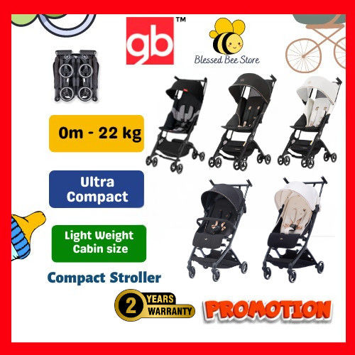 รถเข็นเด็ก GB Pockit Plus All City GB Pockit Plus All Terrain ขนาดห้อง ...